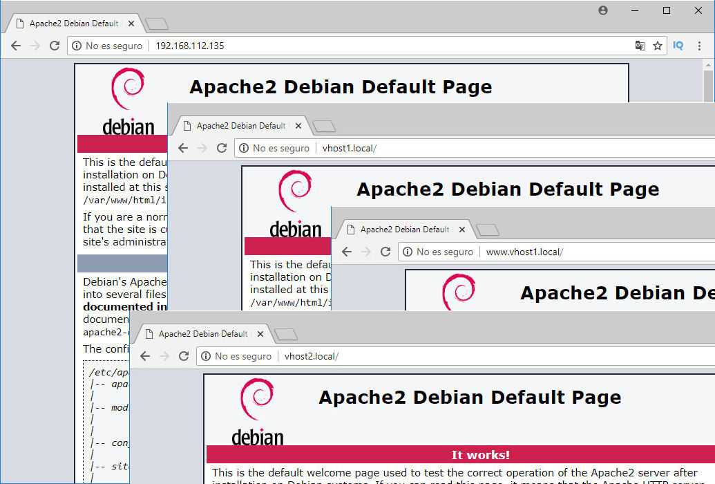 Apache Virtual Host - Cómo configurar servidores virtuales en Apache 2.4